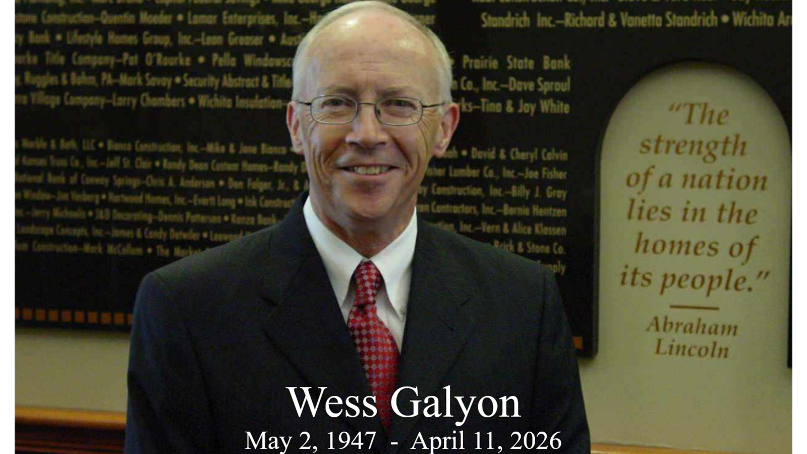 NAHB Mourns the Passing of Former Wichita Area BA President and CEO ...
