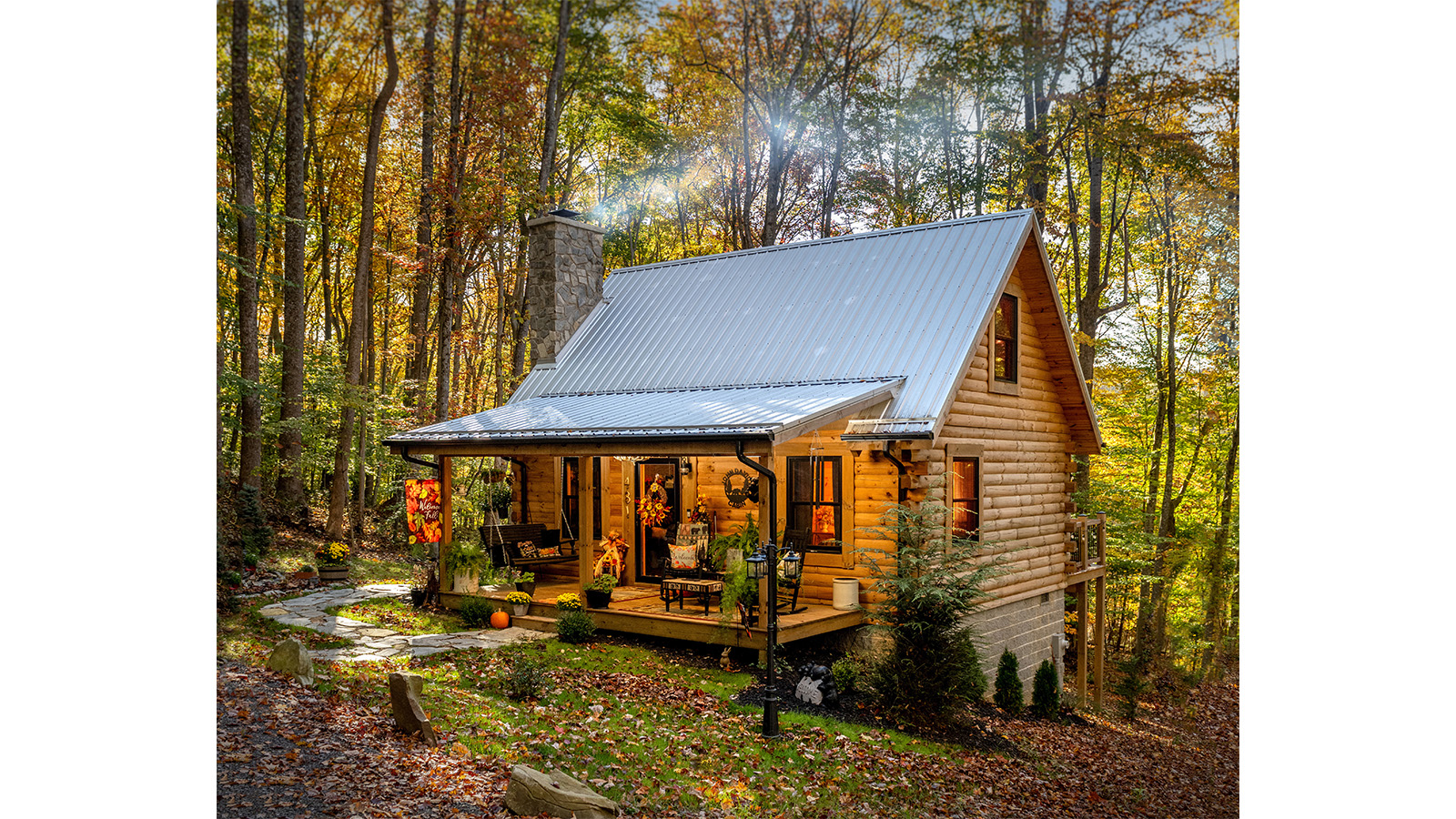 Appalachian Log Structures 780 Sq. Ft. Modified Cherokee Home | NAHB